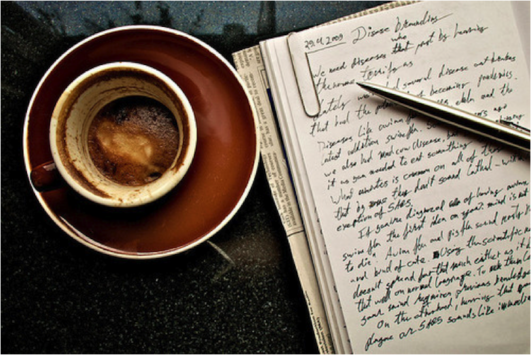 El café, elemento imprescindible de muchos escritores | Blog Café Saula